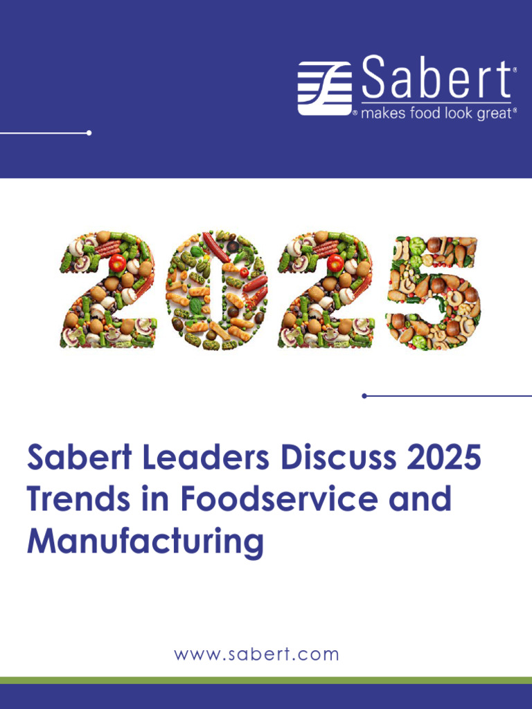 Sabert Trends 2025 FINAL LO RES | PDF | Sustainability | Supermarket