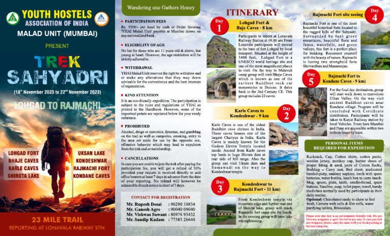 Trek Sahyadri Brochure | PDF