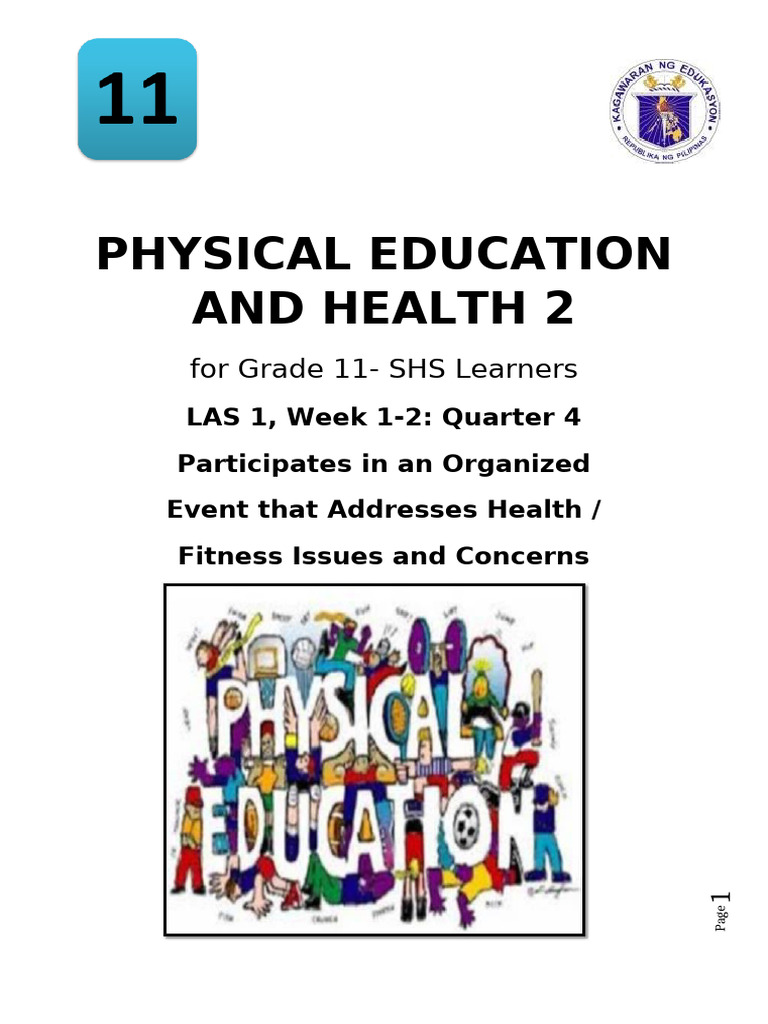 LAS 1- Q4-PE 2-W1-W2 | PDF | Physical Fitness | Strength Training