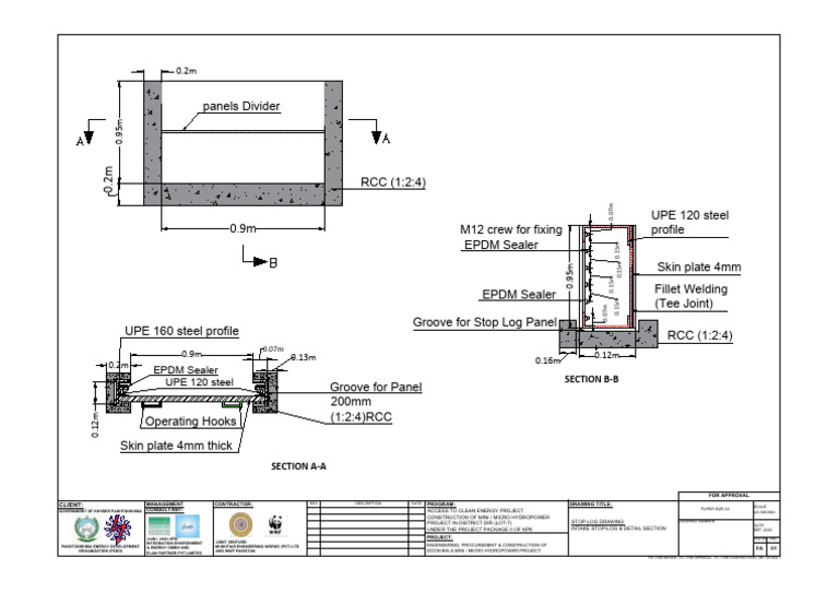 Doon Bala Intake Stop-Log | PDF