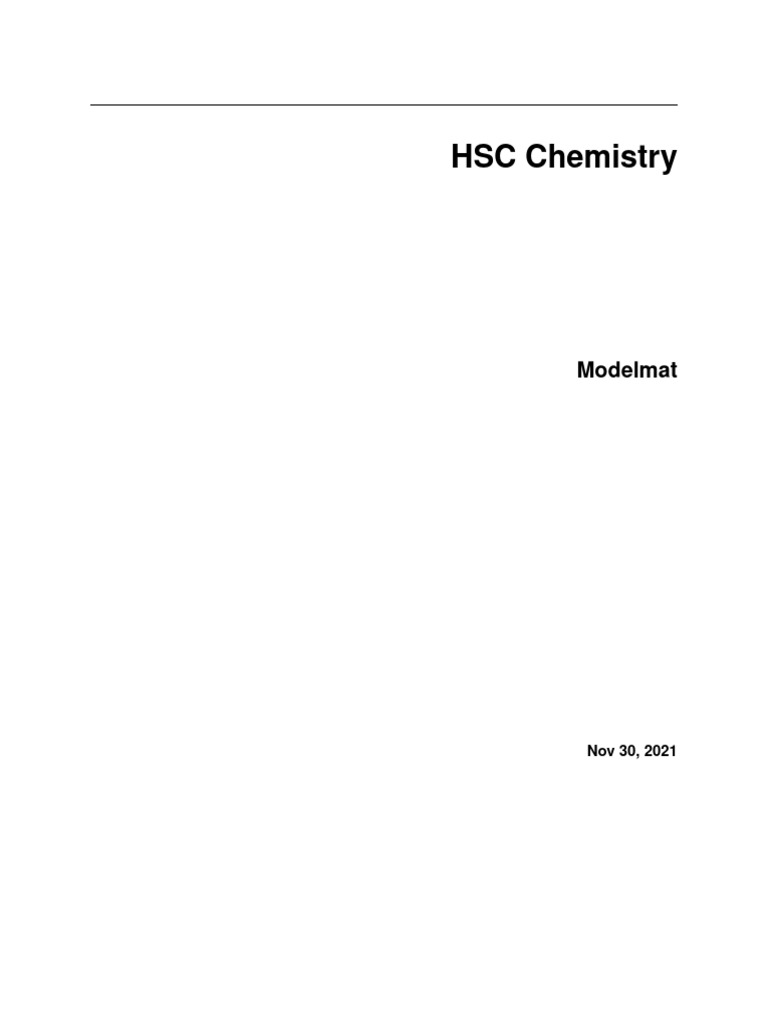 HSC Chemistry Readthedocs Io en Latest | PDF | Polymers | Polyethylene