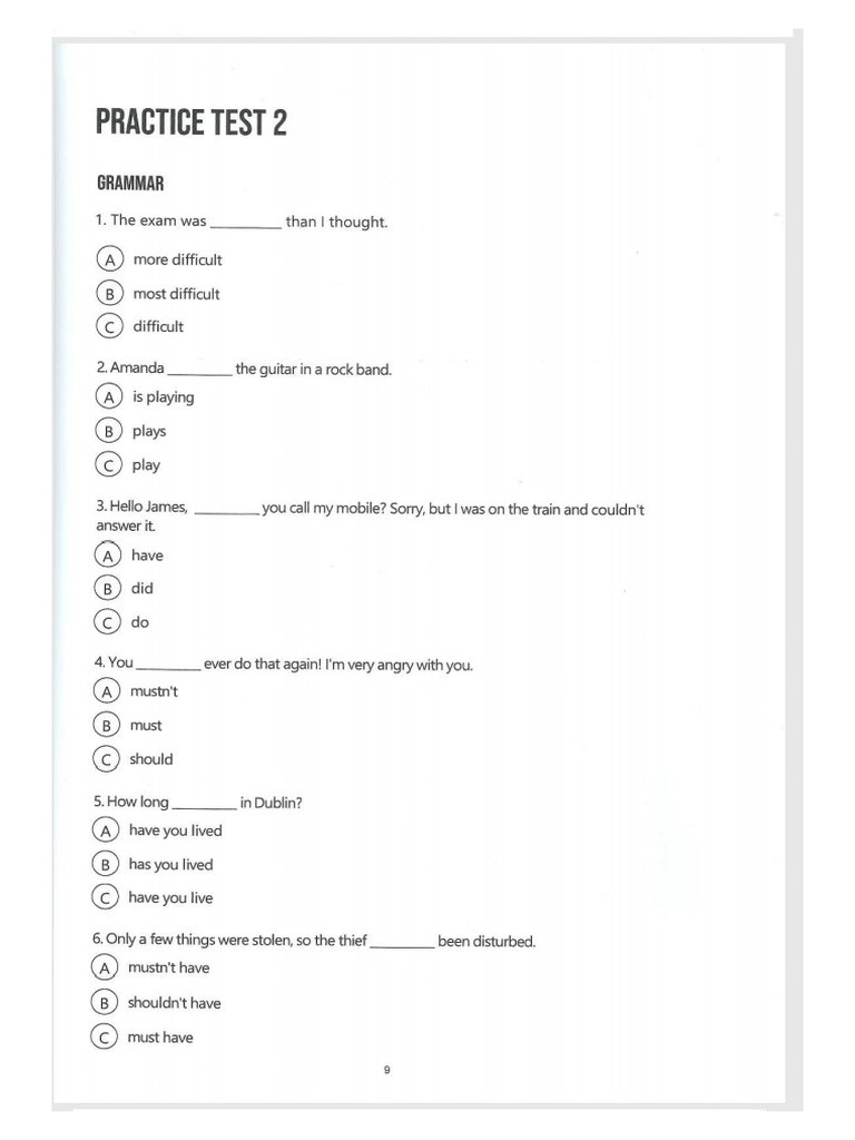 Mock Test 2 | PDF