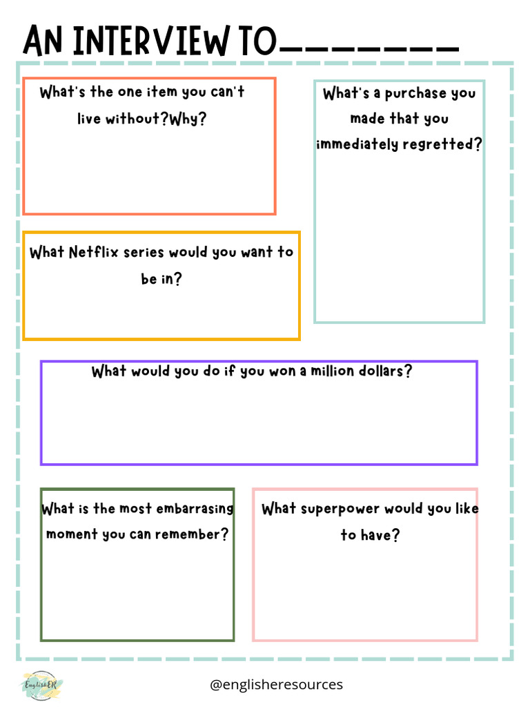 Fun Interview Questions for Icebreakers | PDF