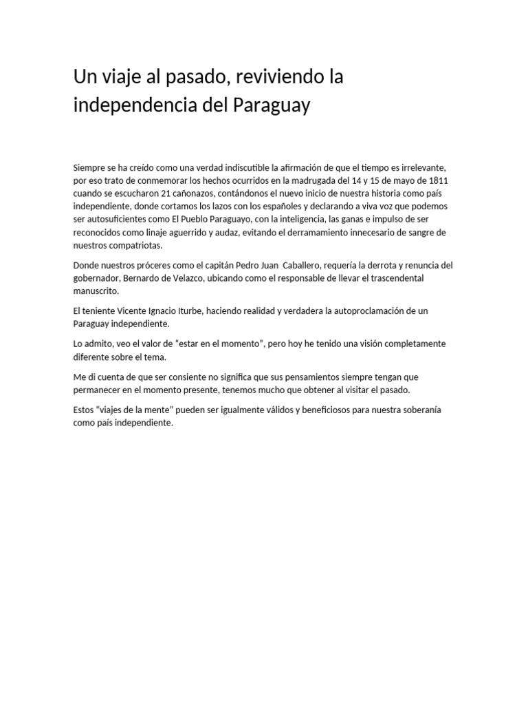 Un Viaje Al Pasado 2 | PDF Un Viaje Al Pasado 2 | PDF