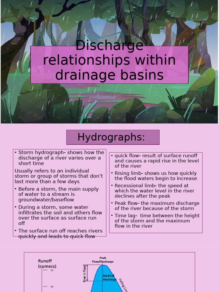 Discharge Relationships Within Drainage Basins | PDF | Discharge (Hydrology) | River