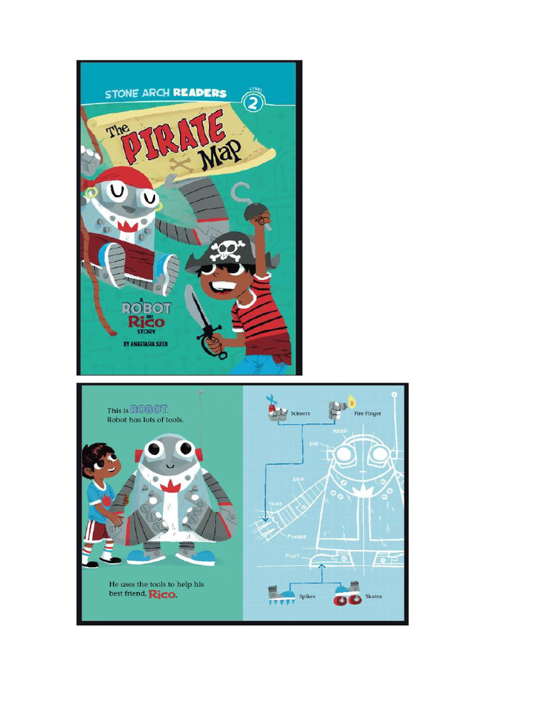 THE PIRATE MAP - A ROBOT AND RICO STORY SANTO | PDF
