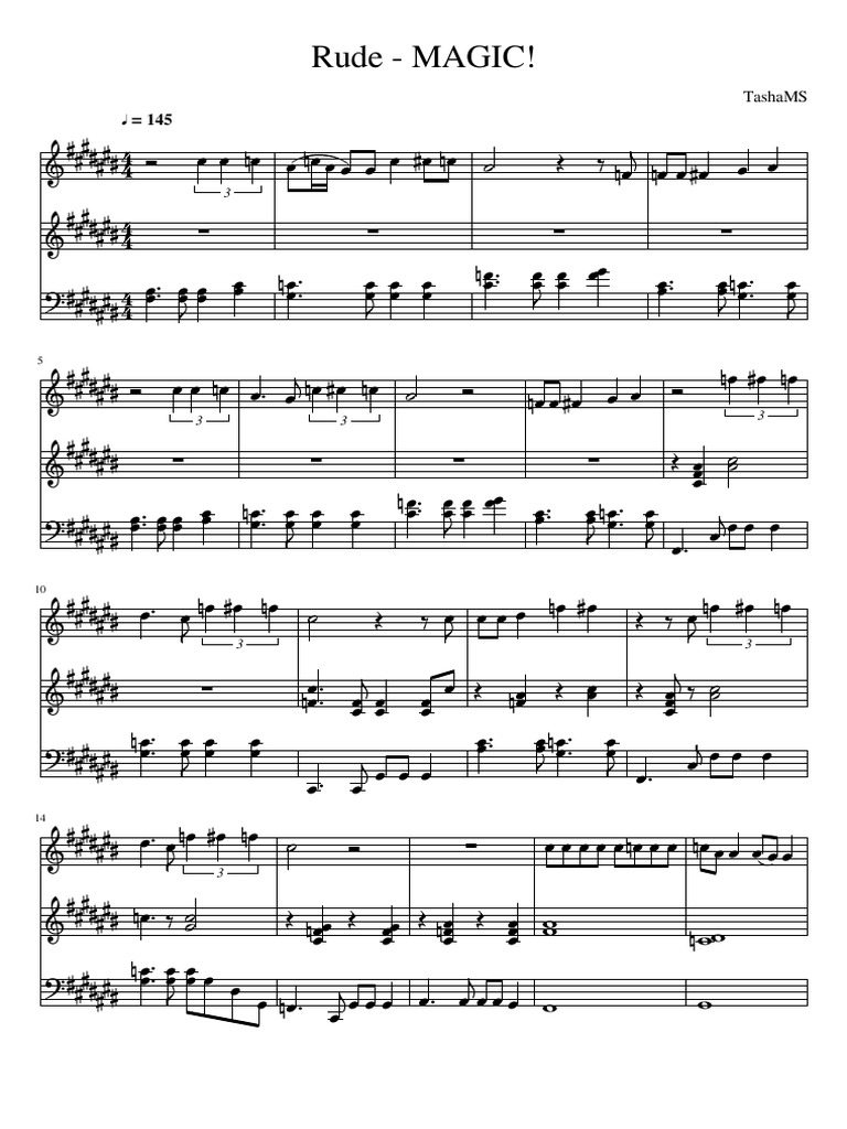 Rude - MAGIC | PDF