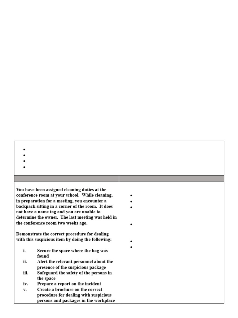 CSEC SBA 3 (Food and Drink) 2024 To 2026 | PDF | First Aid ...