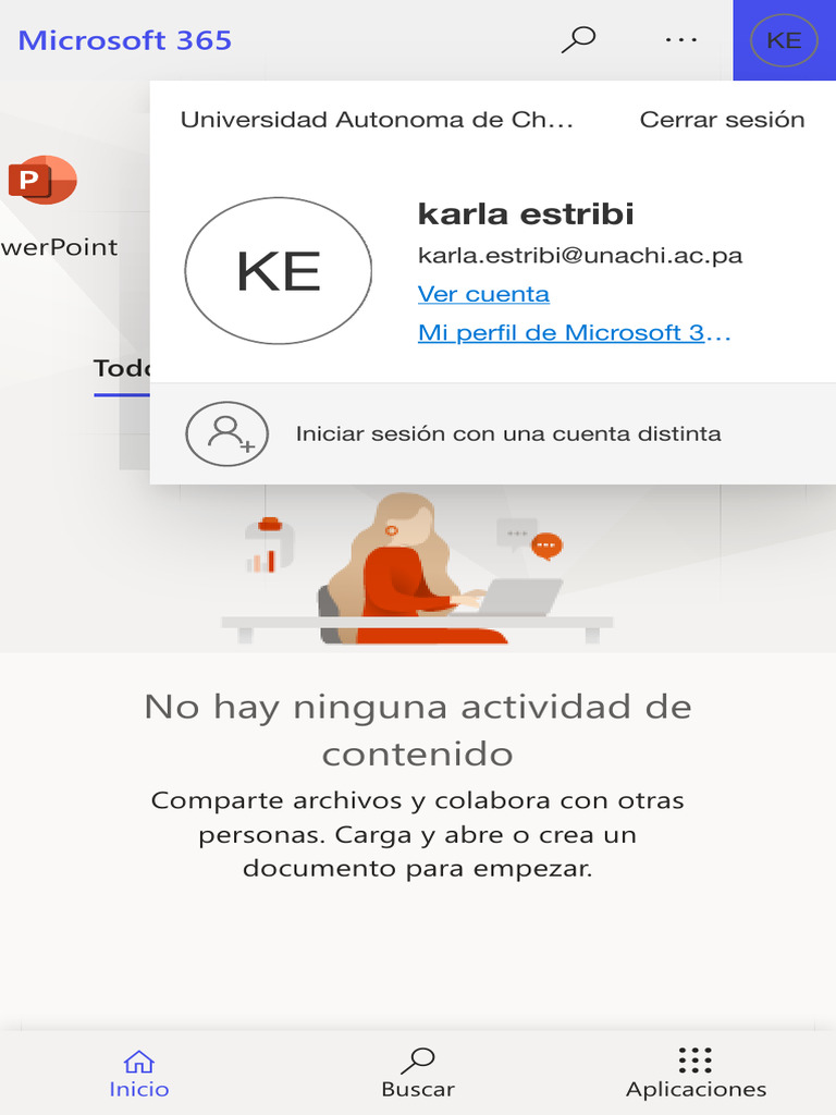 Página Principal Microsoft 365 | PDF
