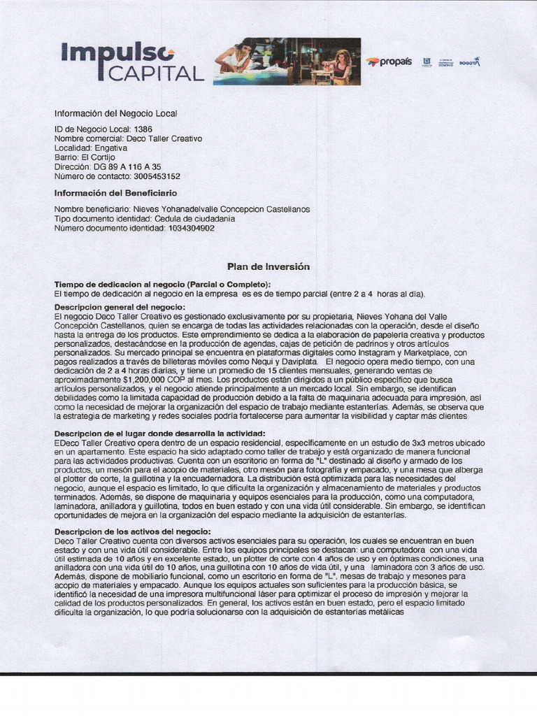 Impulso Capital | PDF