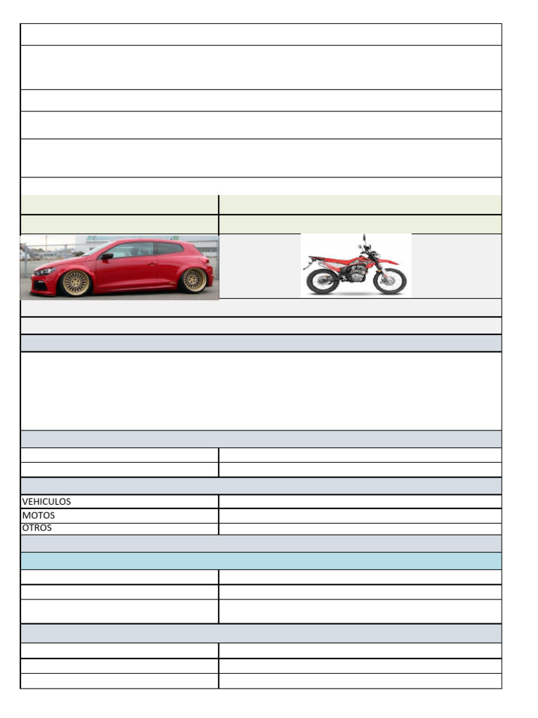 Fcme Condiciones de Vehiculos Socializar Participes 2023 2024 | PDF ...