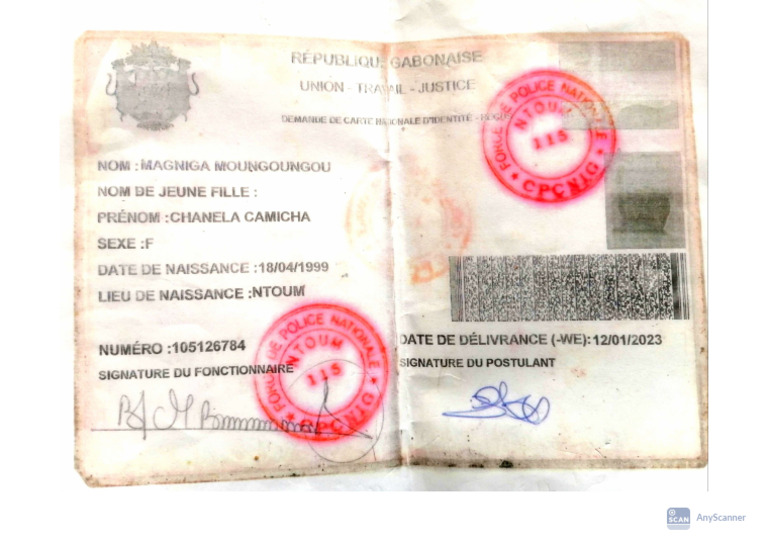 Carte National Recipicé | PDF