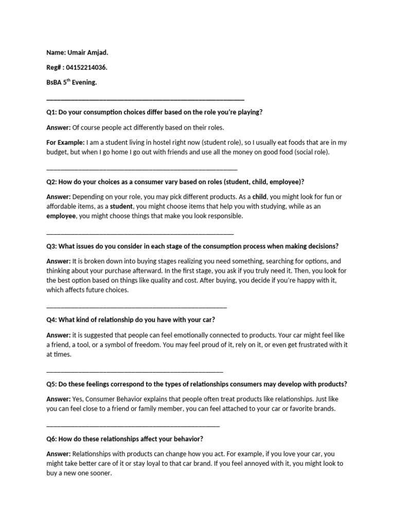 cb assignment | PDF | Marketing | Consumer Behaviour