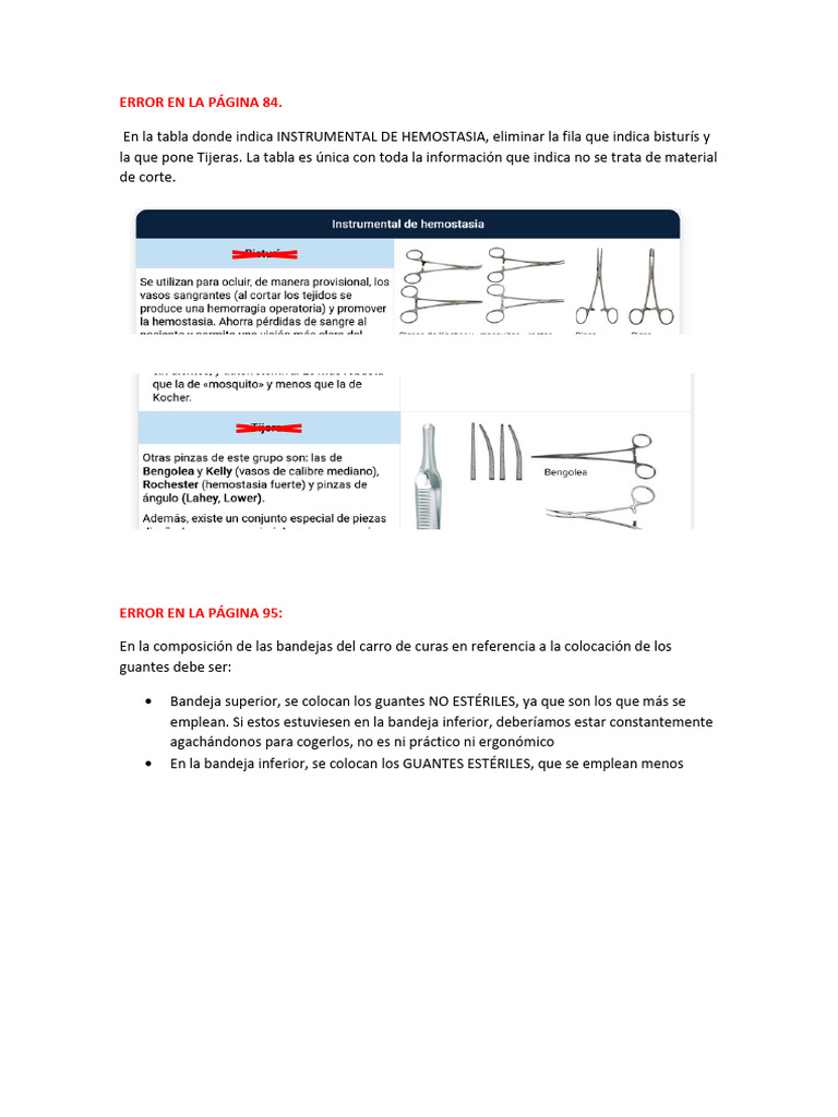 Erratas en El Libro de Texto | PDF