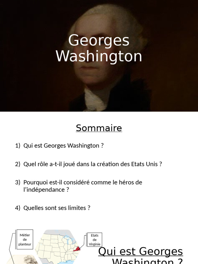 Georges Washington : Héros de l'indépendance | PDF