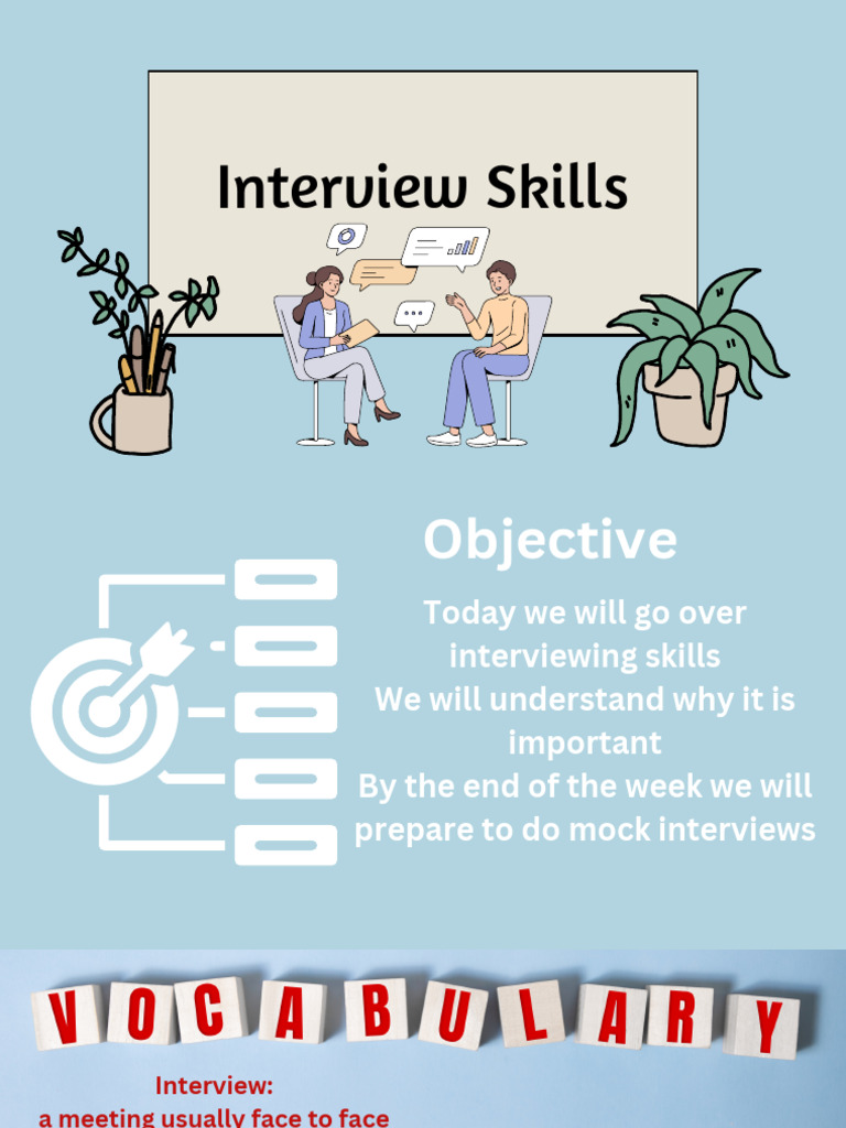Interview Skills | PDF