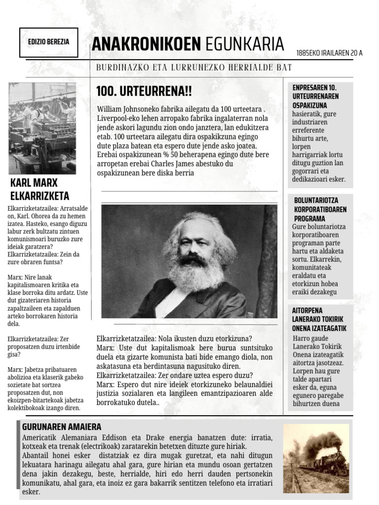 GIZARTEKO EGUNKARIA | PDF