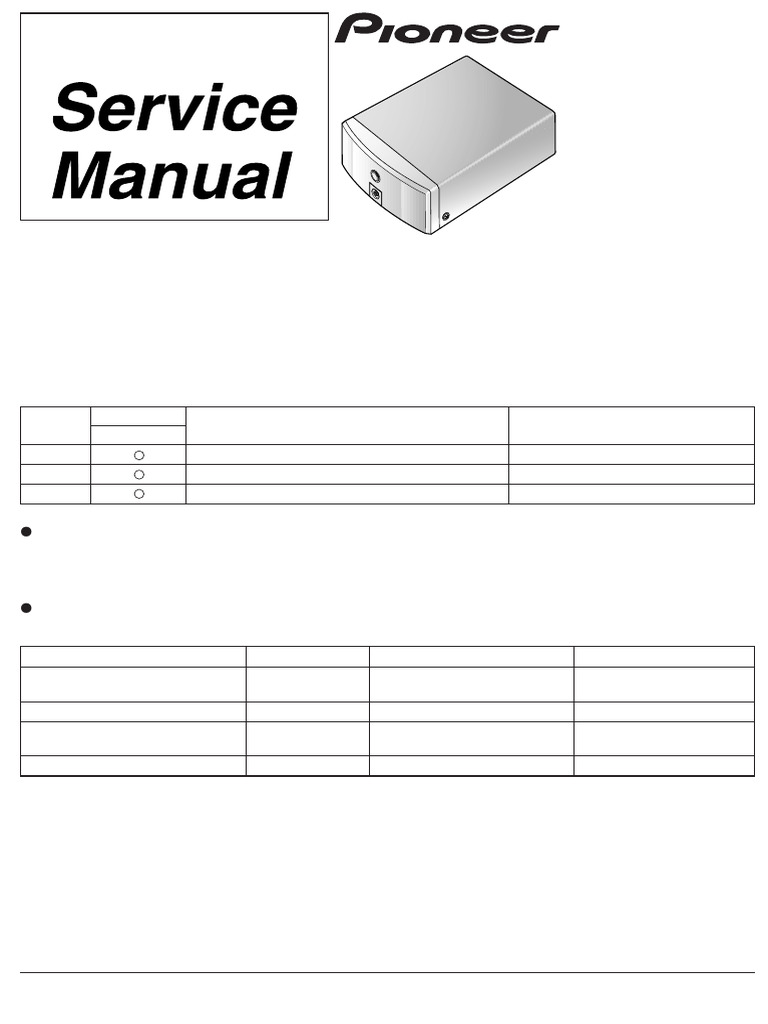 Pioneer MF10 Pwr Sm (3) | PDF | Alternating Current | Safety