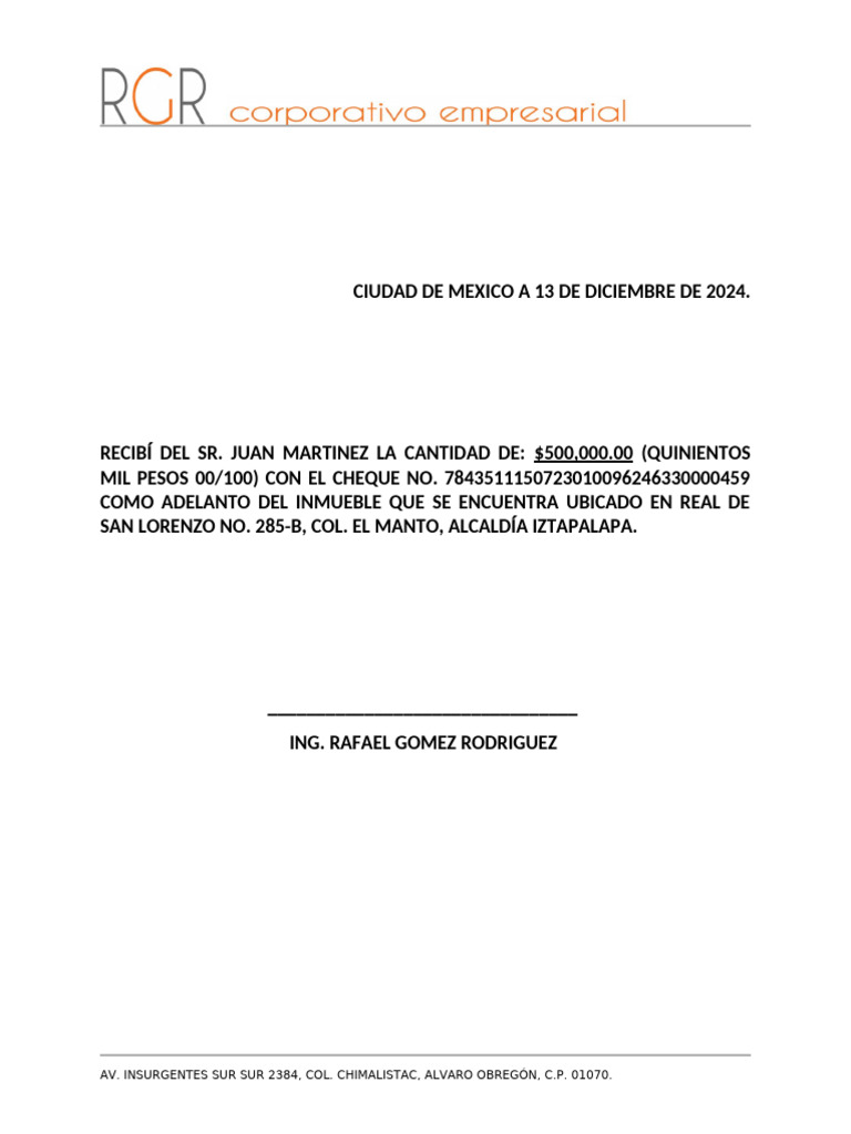 MACHOTE PARA CARTAS | PDF