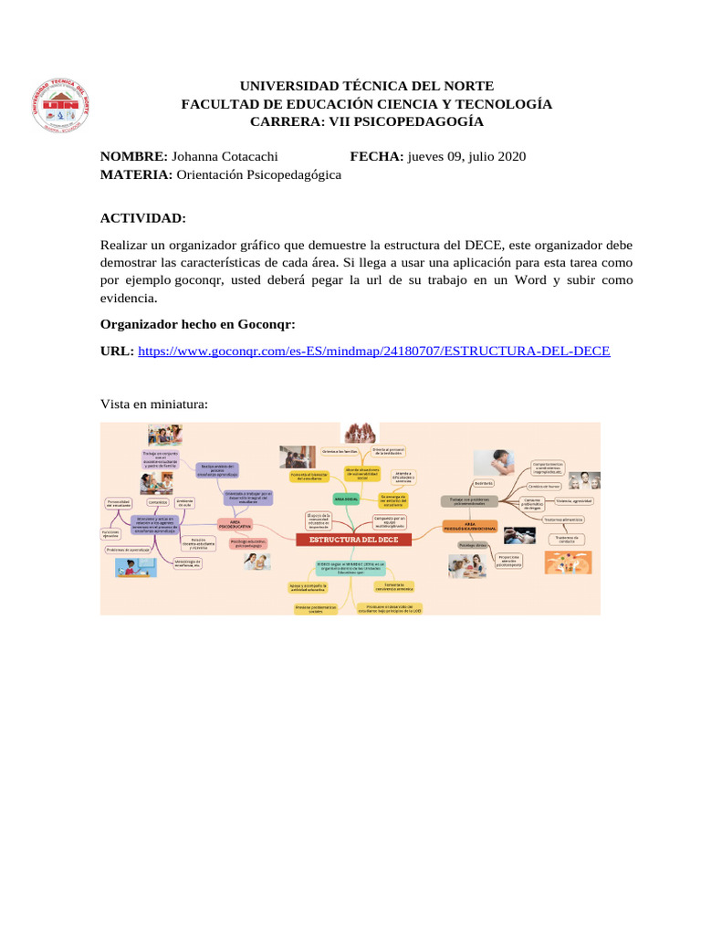 Estructura Del DECE | PDF