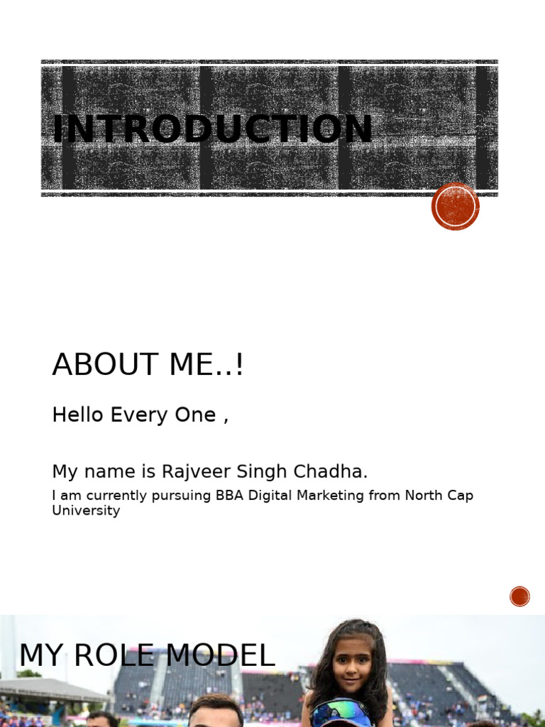 Rajveer Singh Chadha: BBA Student | PDF