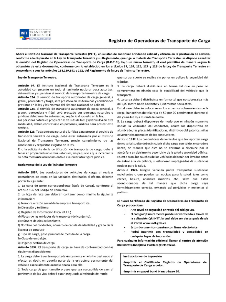 Registro ROTC de Constructores Venezolanos | PDF | Industria del ...