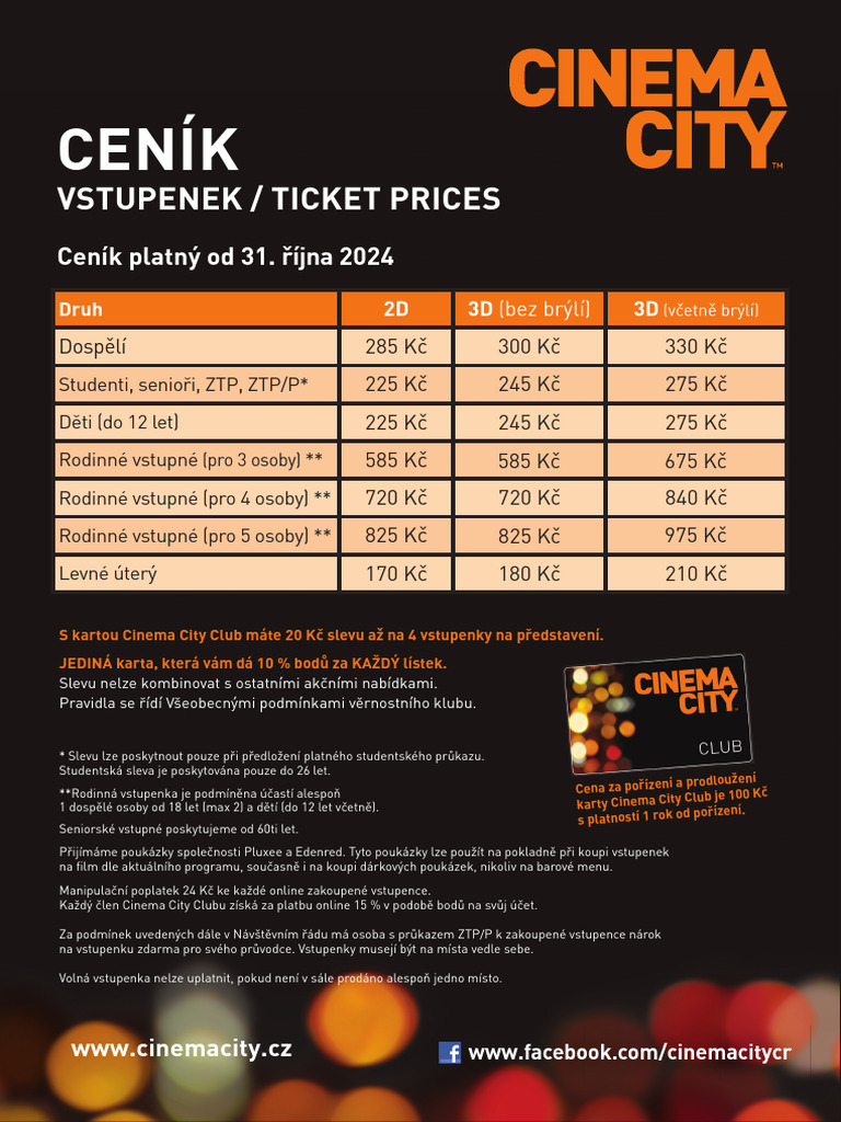 Ceník 30 - 10 Velký - Palí - Ek | PDF