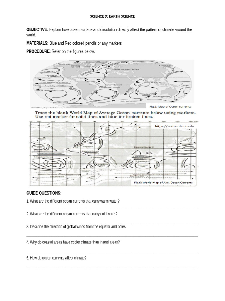 Ocean Currents | PDF