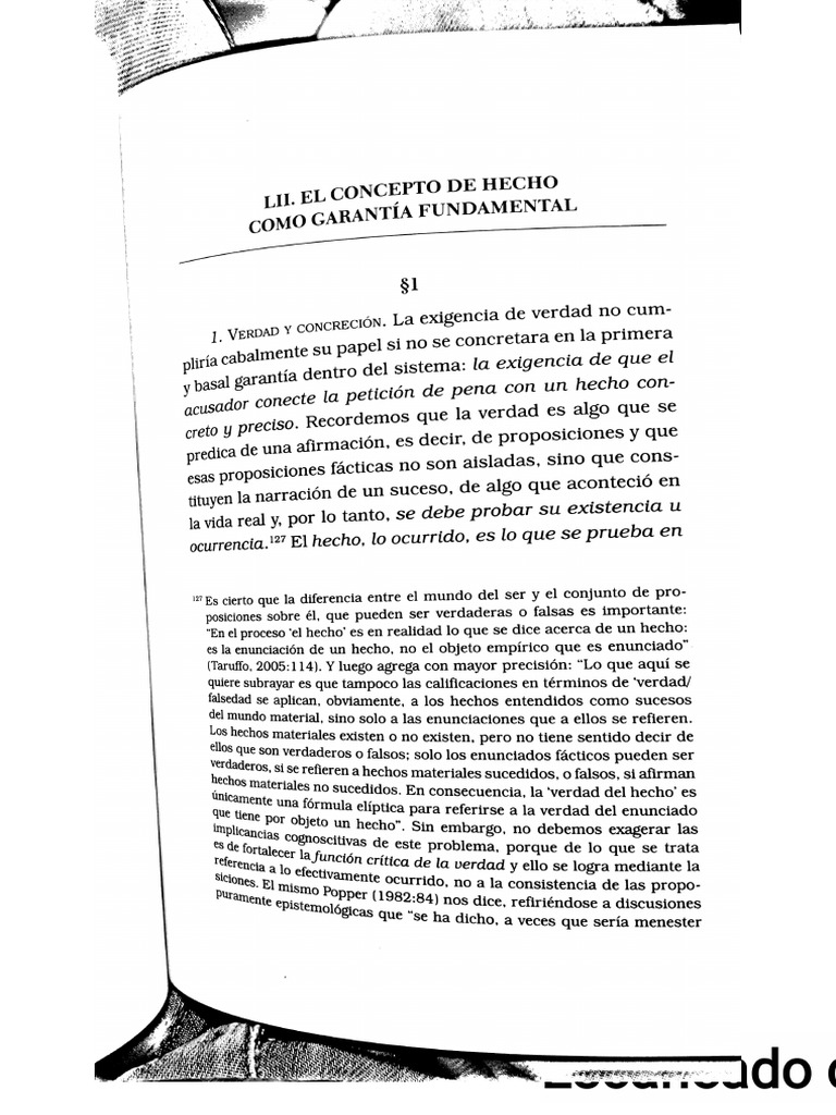Binder HECHO Y SUPUESTO DE HECHO El Concepto de Hecho Como Garantia | PDF