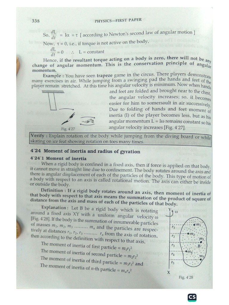 Moment of Inertia | PDF