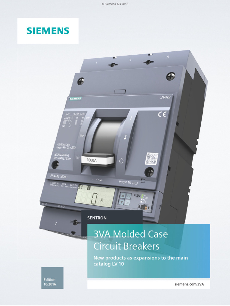 3VA Molded Case Circuit-Breakers Catalog 201612151232563662 | PDF ...