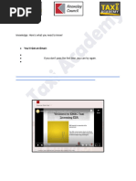 Taxi Driver Knowledge Test Example | PDF | Discrimination | Gender