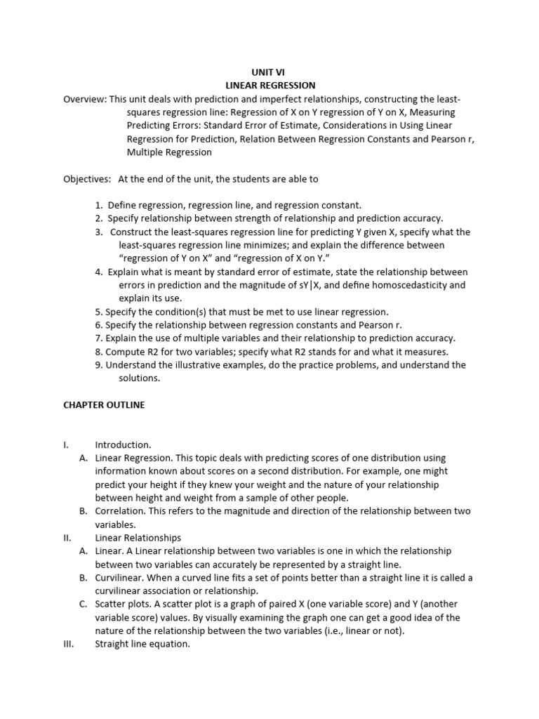 Assignment 6- STAT | PDF | Regression Analysis | Errors And Residuals