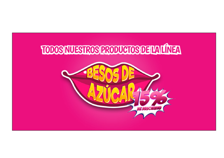 Letreros BESOS DE AZUCAR | PDF