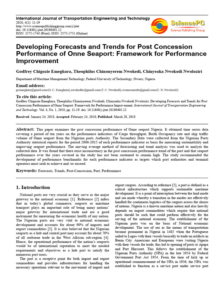 5.Developing Forecasts and Trends for Post | PDF | Economies