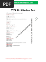 Fast Entry Test Past Papers 1 Paklearningspot | PDF