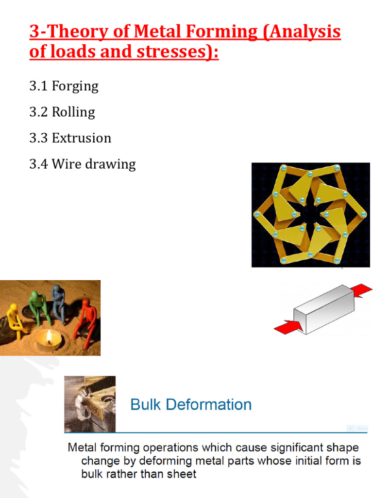 3-Theory of Metal Forming (Analysis of Loads | PDF | Extrusion ...