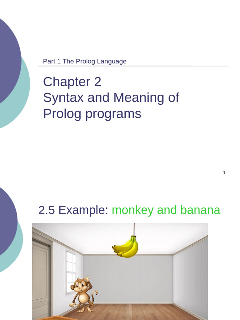 Prolog: Monkey and Banana Problem | PDF | Grammar | Software Engineering