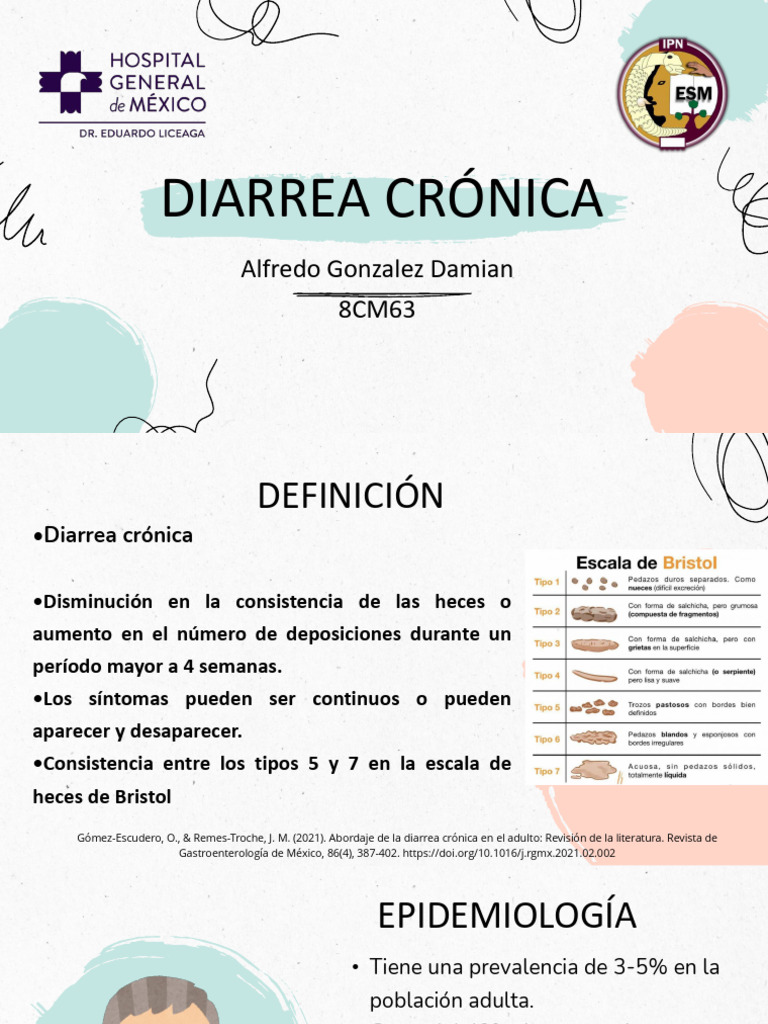 2 Diarrea Crónica | PDF | Diarrea | Especialidades Medicas
