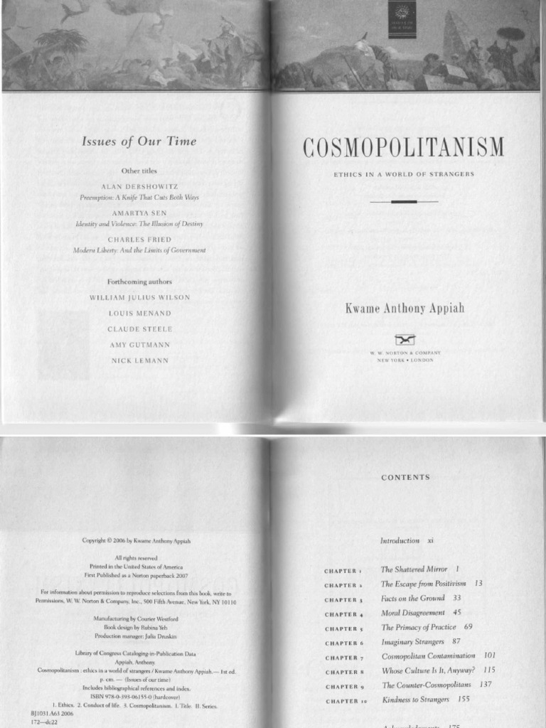 Appiah Cosmopolitanism | PDF