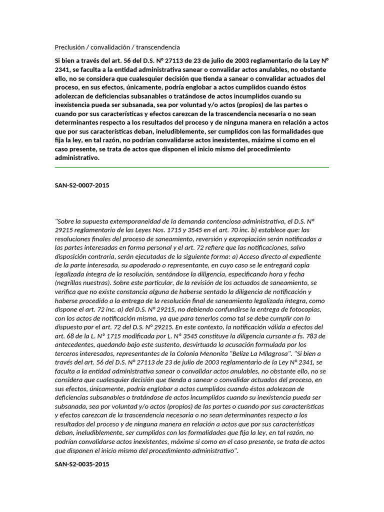 Preclusión | PDF | Justicia | Crimen y violencia