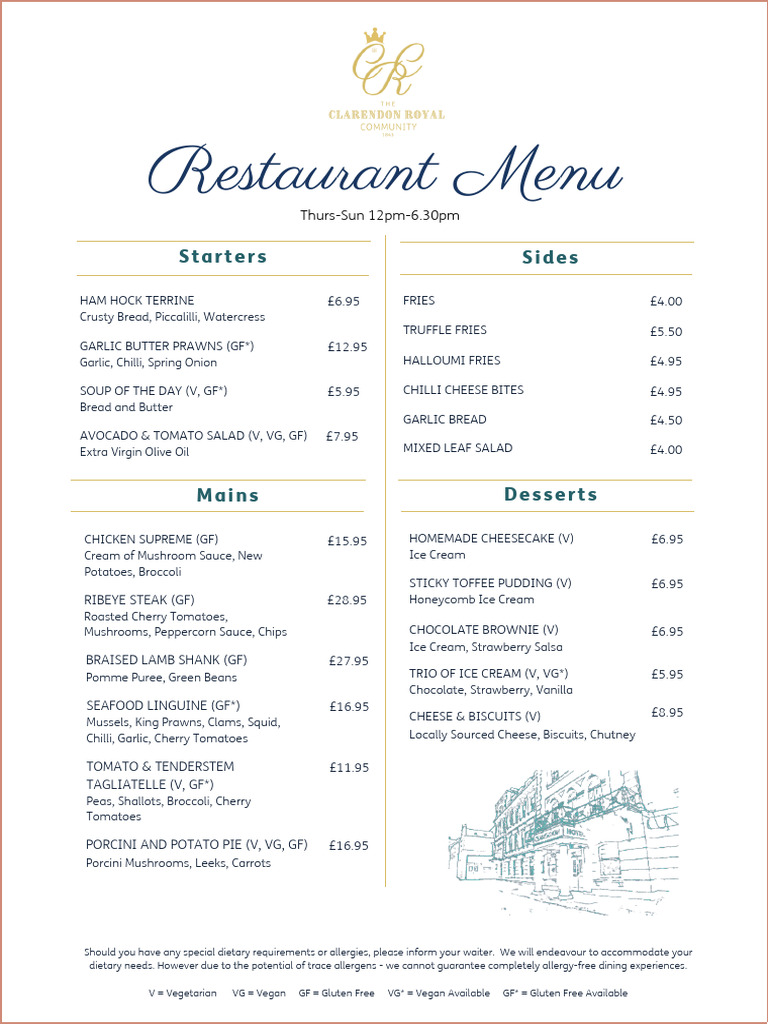 CRC Restaurant Menu (Master) | PDF | Salad | Sauce