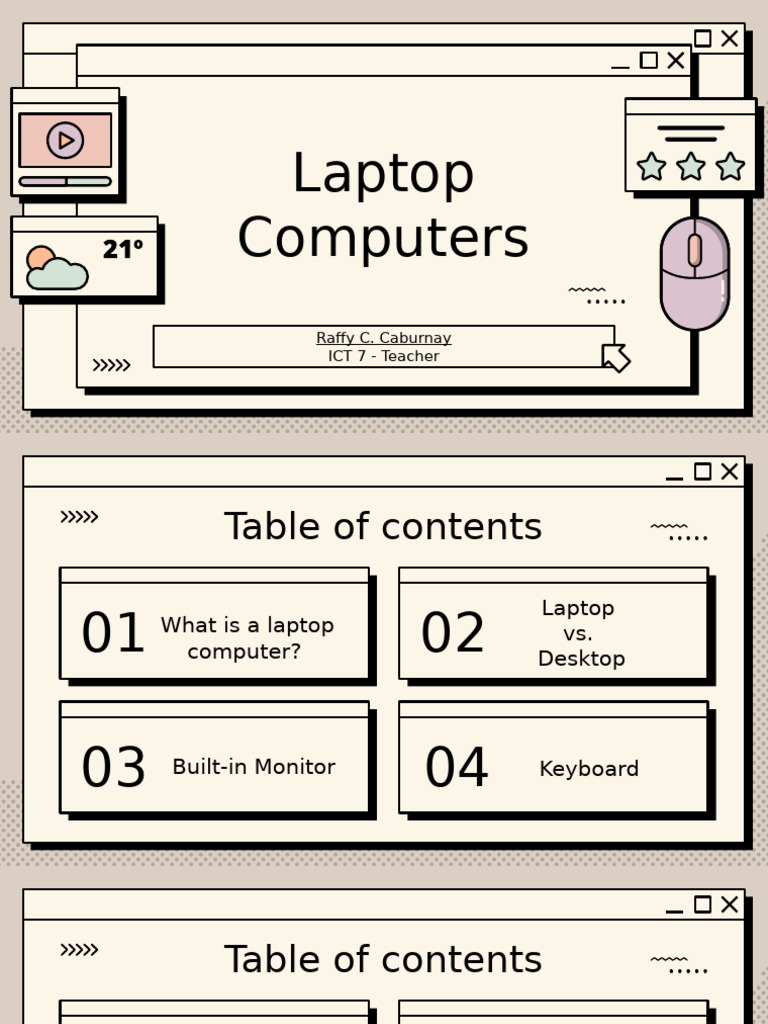 ICT-7_Lesson-3 (1) | PDF | Laptop | Desktop Computer