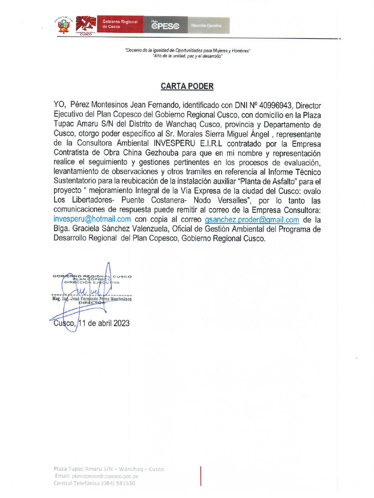 Carta Poder | PDF