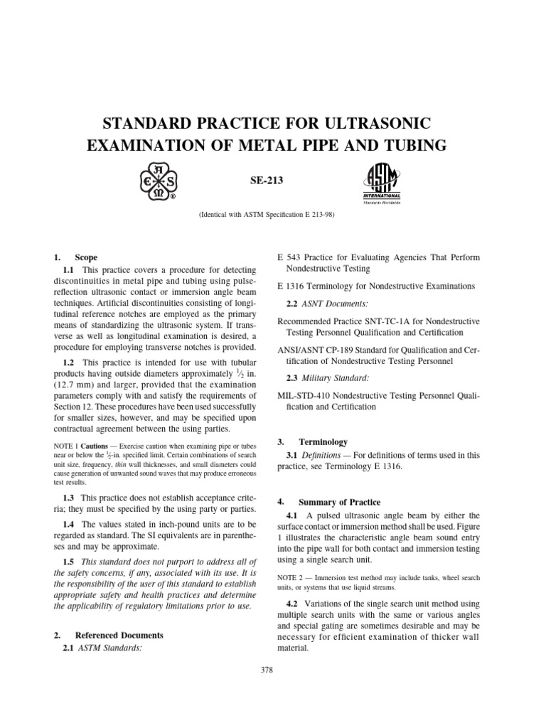 23-8 | PDF | Nondestructive Testing | Pipe (Fluid Conveyance)