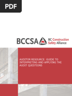 Cor 2020 Audit Handbook | PDF | Audit | Occupational Safety And Health