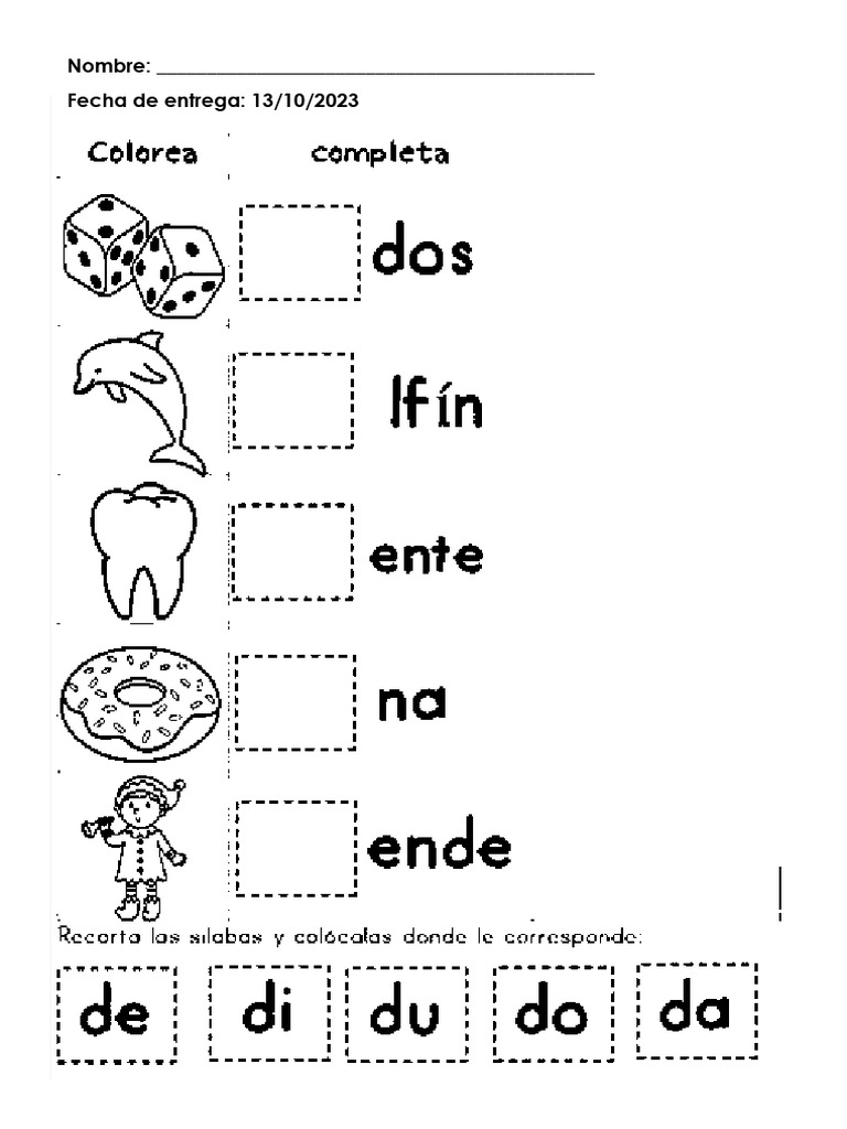 Fonema D | PDF