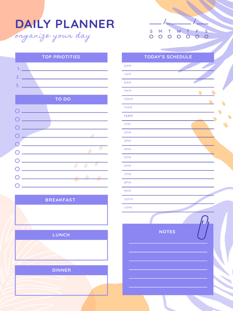 Wepik Purple Daily Planner 20240711191358LPOf | PDF | Foods | Cuisine