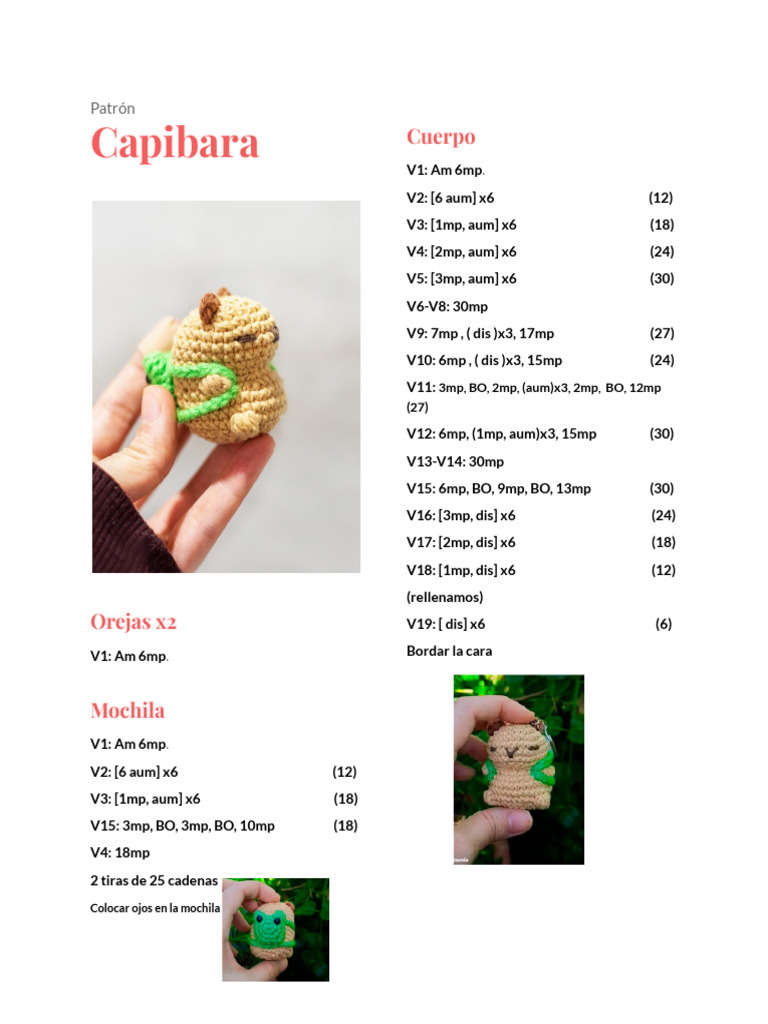 Espaol Capibara | PDF Espaol Capibara | PDF