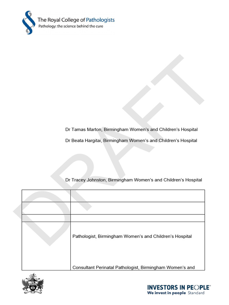 G160 DRAFT Fetal Autopsy of Non Malformed Fetuses | PDF | Autopsy ...
